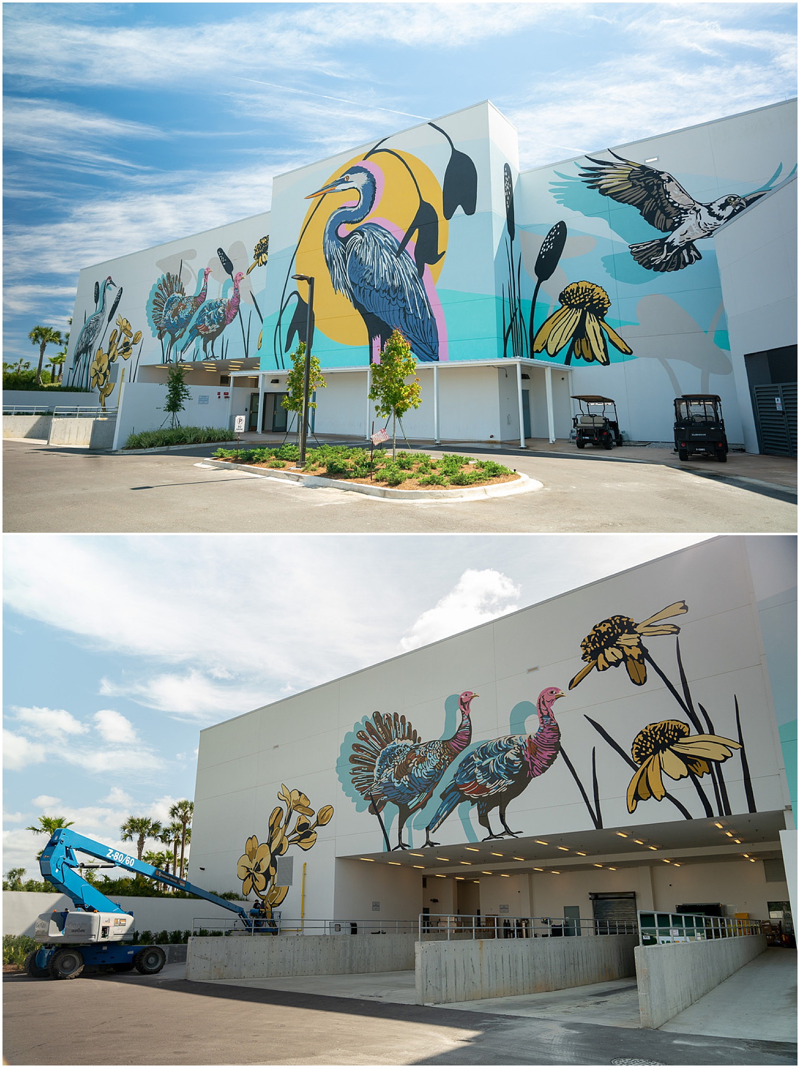 Orlando Mural Project at The Evermore Resort - allikdesign.com